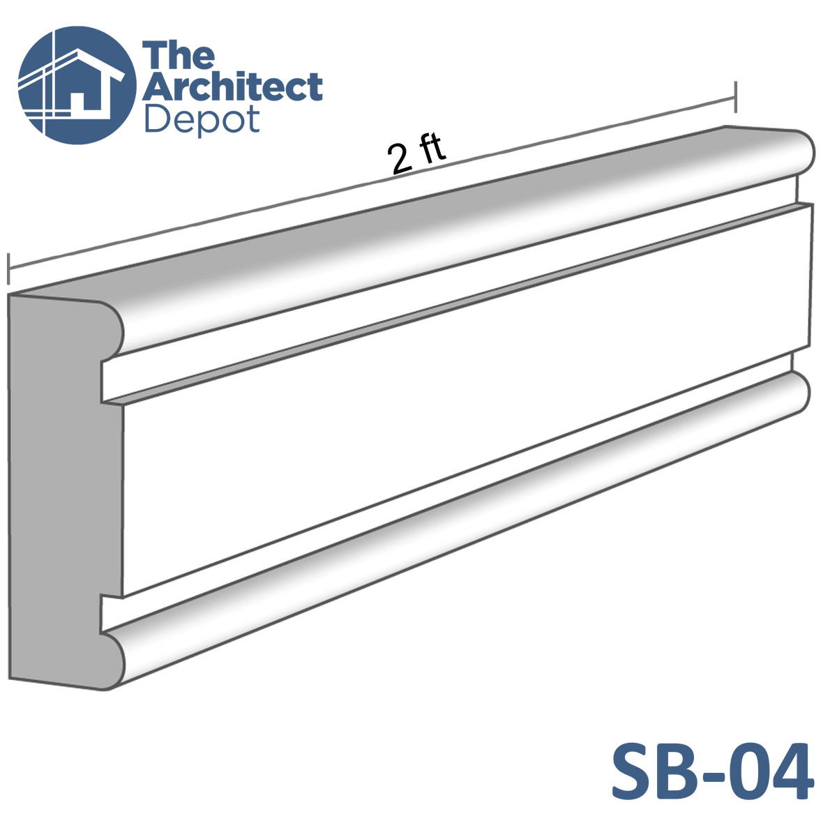 Concrete Moulding Cornices, Window Sills and Bands Model # 04 – The ...